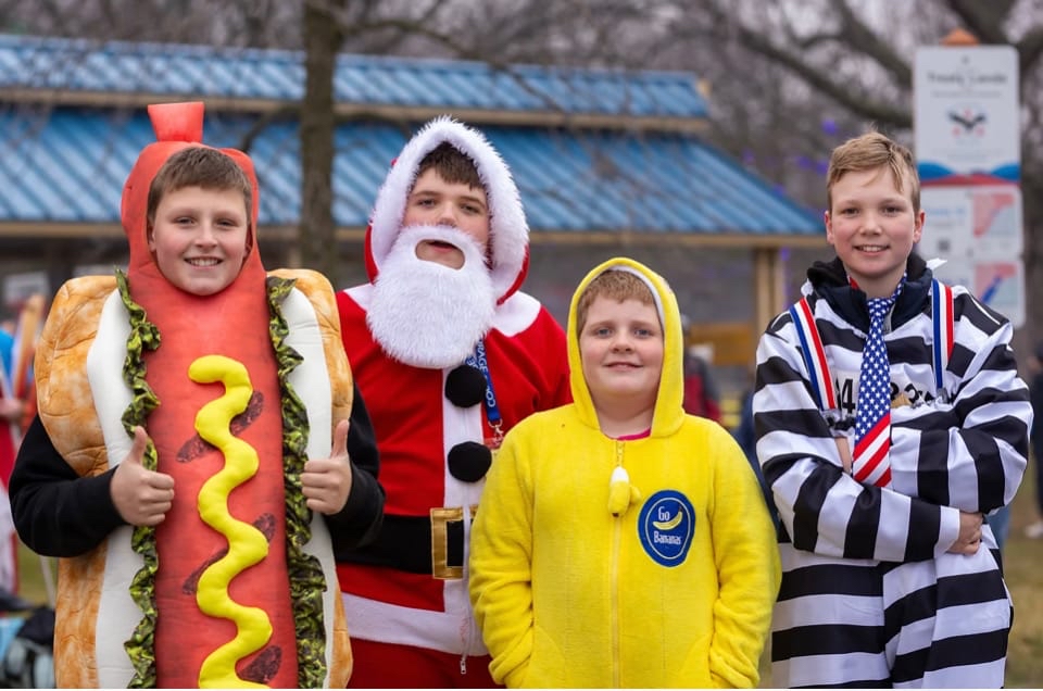 Record Turn Out At Courage Polar Bear Dip 2023 Oakville News